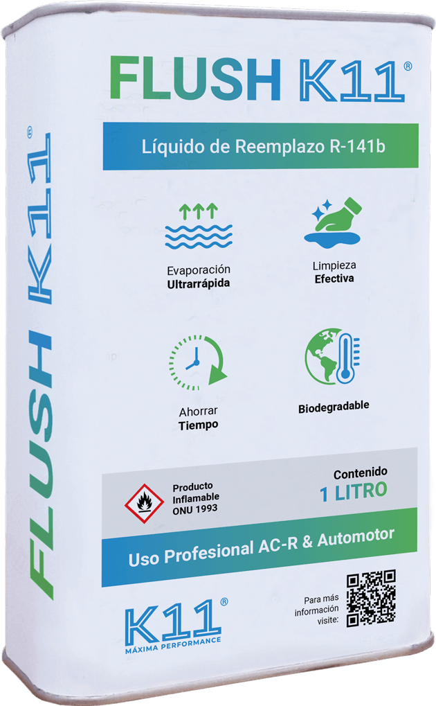 Flush K11® – Limpieza y lavado de AC/R - K11 - Máxima Performance